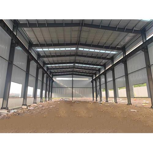 Quality Lightweight Steel Structure Commercial Building , Industrial Prefabricated Factory Shed for sale