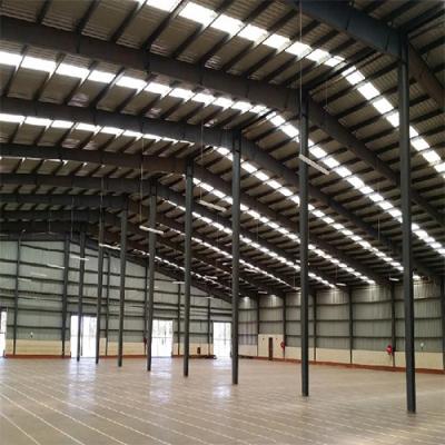 China Galvanized Prefabricated Steel Structure for Steel Frame Structure Industrial Warehouse Worskshop Building Construction for sale