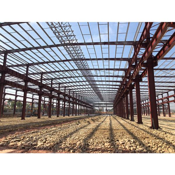 Quality Fireproofing Structural Steel Structure Workshop Warehouse Pre Engineered Metal for sale
