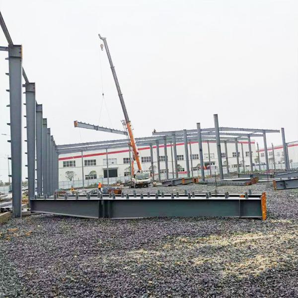 Quality H Section Steel Frame Industrial Building Prefabricated Metal Frame Structure Construction for sale