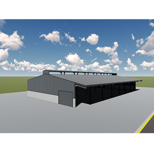 Quality Fireproofing Steel Structure Shed Workshop , Prefabricated Steel Warehouse for sale