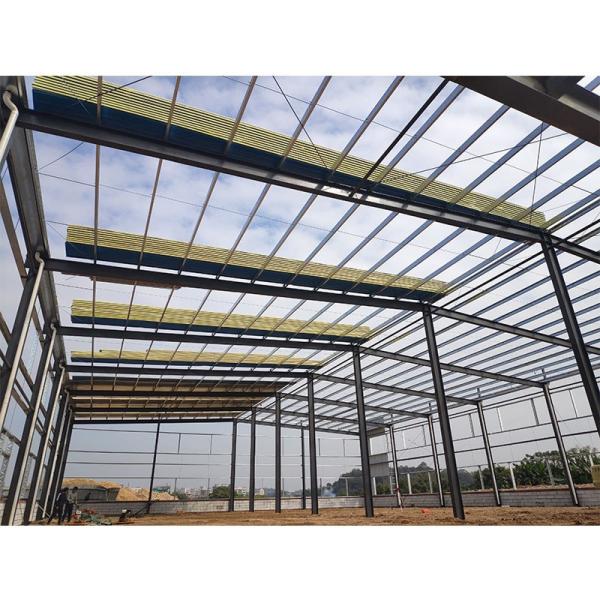 Quality Easy Build Prefab Structural Steel Warehouse , Prefabricated Agricultural Buildings Construction for sale