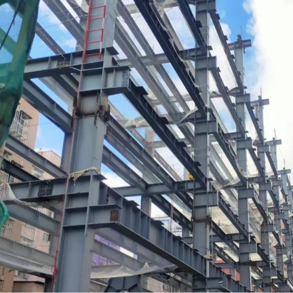 Quality Light Steel Structure Frame Prefabricated High Rise Steel Frame House Constructi for sale