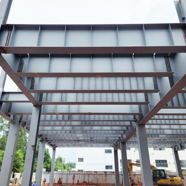 Quality Prefabricated Steel Construction Industrial Metal Storage Sheds Warehouse for sale