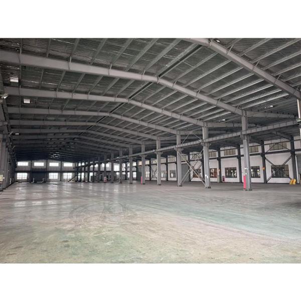 Quality Large Span Prefab Steel Structure Hangar Factory , High Strength Metal Hangar Building for sale