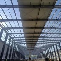 Quality Fireproofing Steel Structure Shed Workshop , Prefabricated Steel Warehouse for sale