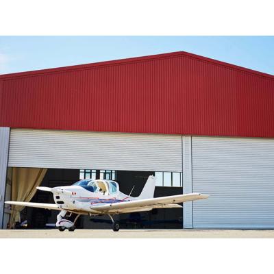 China Heavy/Light Galvanized/Painted Hangar/Garage/Storage/Shed Metal Construction Prefab/Prefabricated Frame Warehouse Steel Structure for sale
