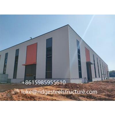 Cina Edificio di fabbrica prefabbricato Struttura in acciaio prefabbricata per la costruzione efficiente di laboratori Progettazione di impianti e magazzini in vendita