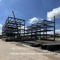China Metal Structure Building Structure Construction Material Structural Galvanized Steel Structure for sale