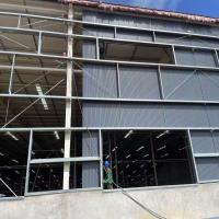 China Large Span Fireproof Prefabricated Steel Structure Warehouse for sale