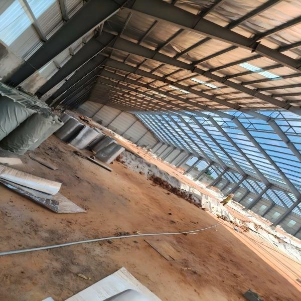 Quality Painted Metal Steel Structure Logistics Warehouse Prefab Steel Storage Building for Factory for sale