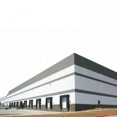 China A type of prefabricated modular steel structure for factory production workshops and warehouses, characterized by rapid construction. for sale