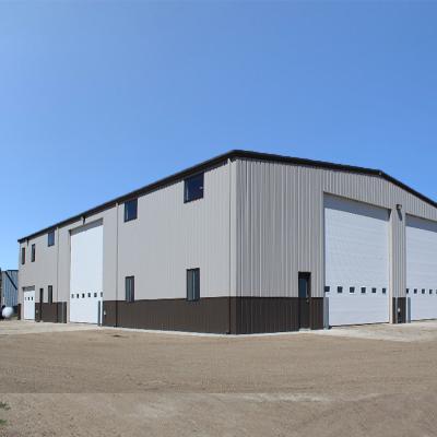 China Shelter Structures Iron Building Prefab Steel Farm House Warehouse Buildings for Sale Galvanized Metal Building Materials for sale