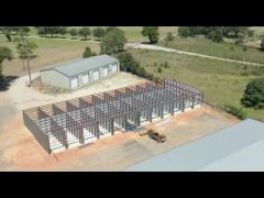Fabricated Construction Pre-Engineered Steel Structure Warehouse Workshop/Warehouse Steel Structure for Industrial Building Building Material