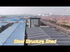 Lichte Peb Steel Structure Geïsoleerde Prefab Steel Warehouse Mall Frame Constructie