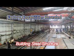 prefabricated steel structure building with galvanized light steel frame
