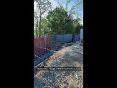prefab steel structure aircraft hangar warehouse/workshop/supermarket building for hangar showroom