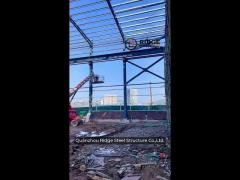 metal galvanized new design workshop prefab warehouse modular light heavy house