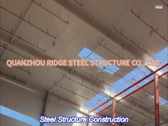 industrial long-span steel buildings custom pre-engineered structural frames