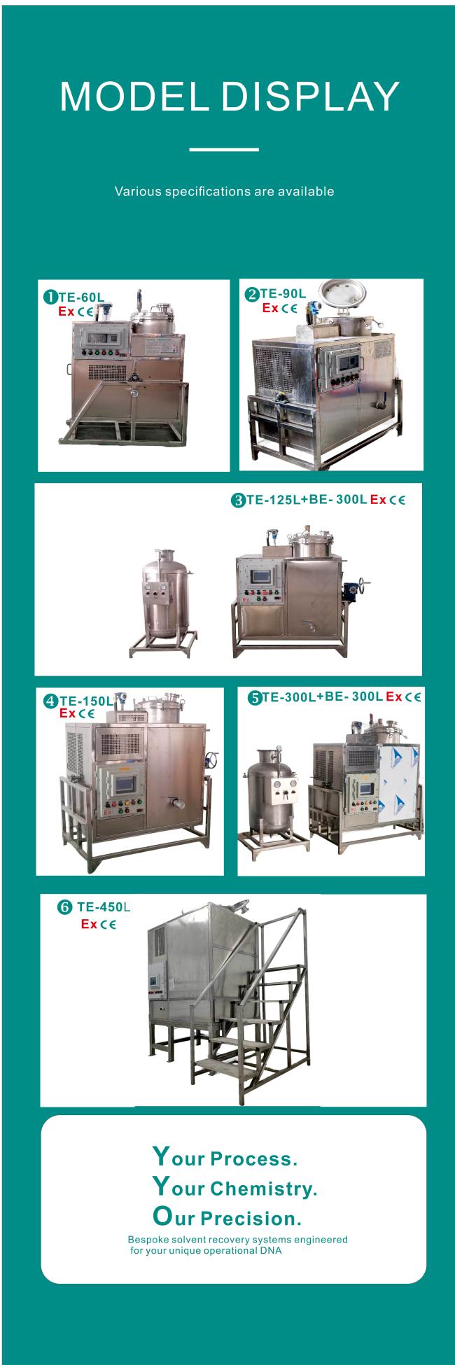 Capable Of Handling 200+ Types Of Common Industrial Solvent Recovery ...