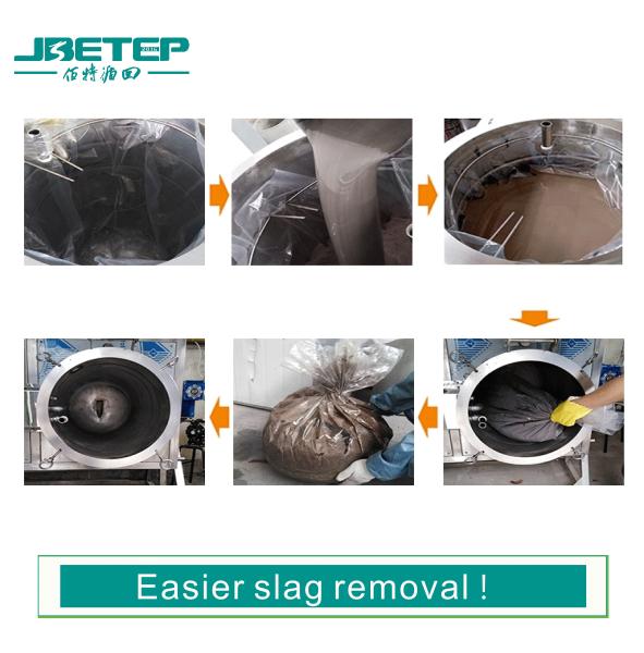 Quality New Solvent Recovery Machine Dedicated High Temperature Bag Cooking Bag Waste for sale