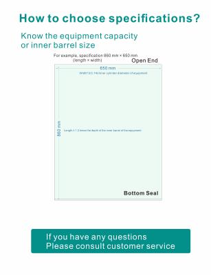 China Special High Temperature Resistant Residue Cleaning Bags And Steaming Bags For Various Types Of Solvent Recovery Machines for sale