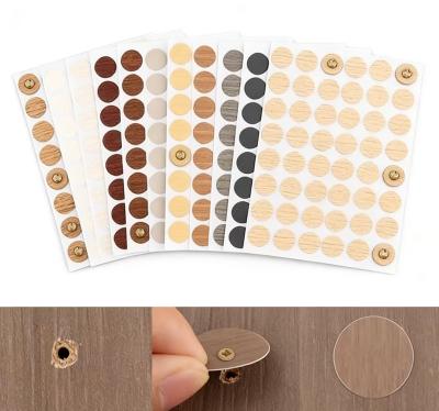China Self-Adhesive Nail Head Cover Stickers for Home Furniture PVC Covers Wood Screw Holes for sale