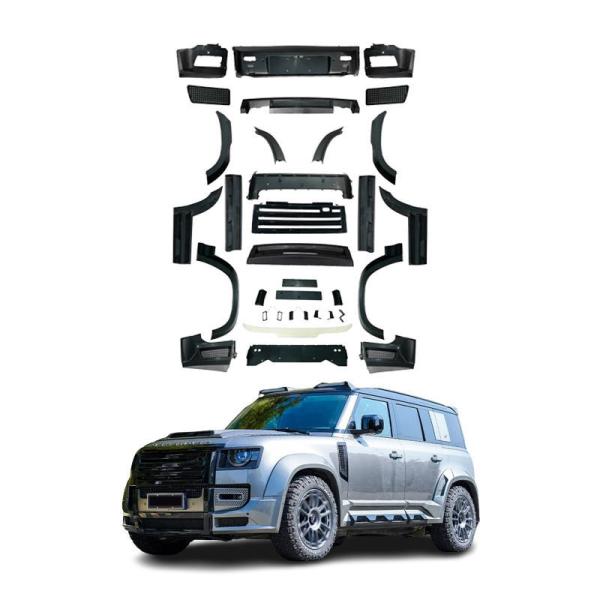 Quality LM Style Conversion Facelift Wide Body Kit For Land Rover Defender 110 2020 for sale