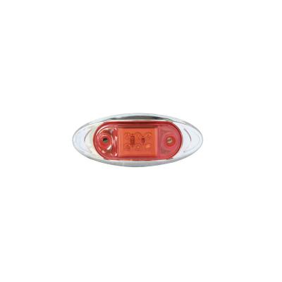 China 100x41mm Waterproof  Red Trailer Marker Lights / Truck Clearance Lights for sale