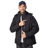 China Washable Electric Winter Coats For Men Windproof Polyester Cotton for sale