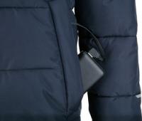 China Washable Electric Winter Coats For Men Windproof Polyester Cotton for sale