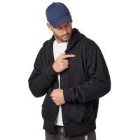 China Black High Visibility Electric Heated Jacket Polyester S-3XL for sale
