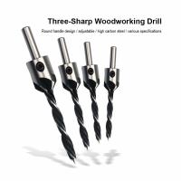 China HSS Brad Point Countersink Drill Bit Set 5Pcs DIN/ANSI for sale