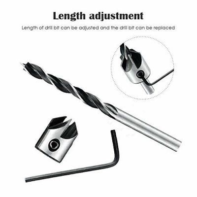China ANSI Countersink Drill Bit Set / Carbon Steel Woodworking Tools And Accessories for sale