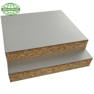 China best quality 9 mm / 18 mm / 25 mm melamine chipboard/ osb board/6mm particle board for sale