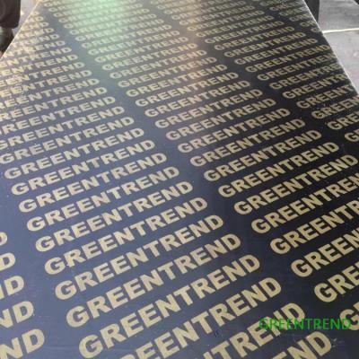 China Outdoor Commerical Melamine environmental Protection Poplar Film Faced Plywood for sale