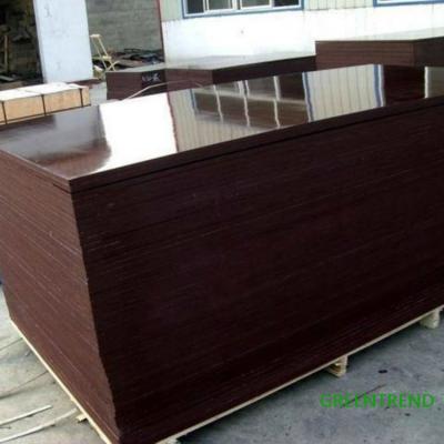 China 15MM Phenolic  Glue Brown Film Faced plywood from Greentrend for sale
