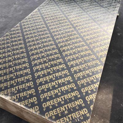 China WBP Glue Film Faced Plywood for Construction From Greentrend for sale