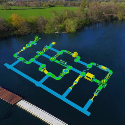 China Hot Sale New Design Floating Sea Open Inflatable Water Games, Small Type Inflatable Water Aqua Park On Lake for sale