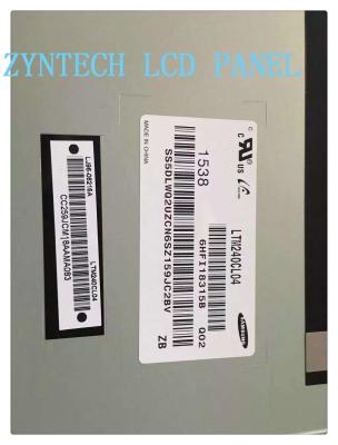 중국 60Hz 구조 24inch 산업 LCD 패널 LTM240CL04 해결1920*1200 광도 250cd/m ² 판매용