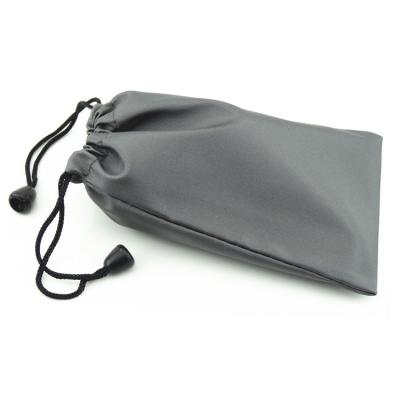 China fabric gift bags Mini drawstring bag PU Pouch power bank bags for sale