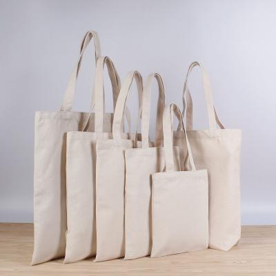 China Printing logo handle bag canvas pouch for sale