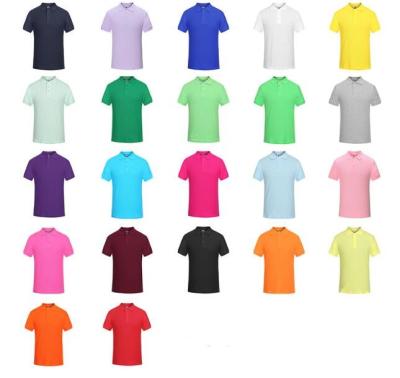China Promotional Company clothing Custom Logo Polo Tshirt Mens Short Sleeve Shirts for sale