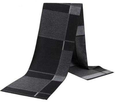 China European Style Winter Scarf  custom logo printed Business Thick Wool Scarves for sale