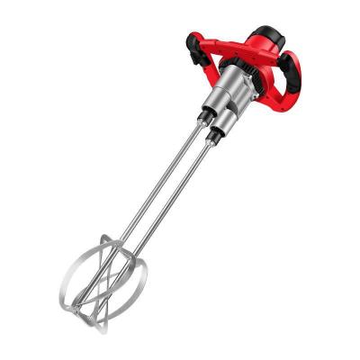 China Double-Pole Mixer Putty Powder Mixer Mixed Ash Paint Cement Food High-Power Mixer Stirring Artifact for sale