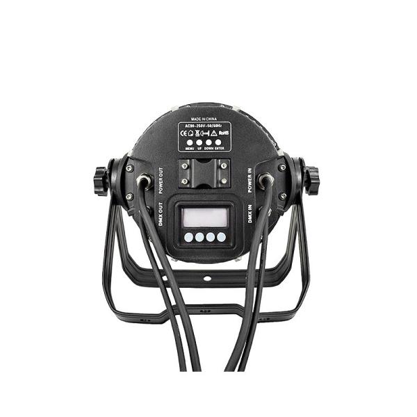 RGBW Disco LED Par Can Stage Waterproof Lights 18*10W With Long Working Time