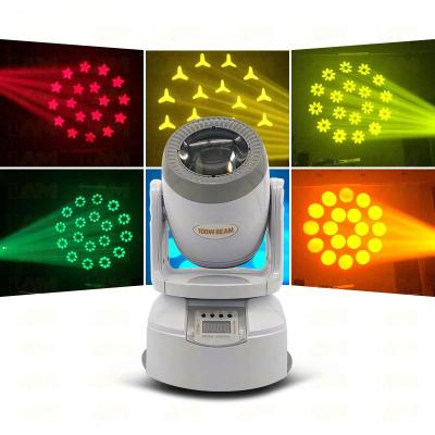 China Verlichtings- en circuitsysteemontwerp 80 RGBW LED Spot Beam Gobo Moving Head Light voor DJ-shows Te koop