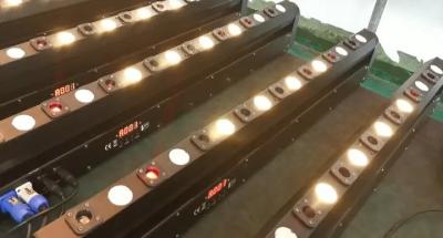 China 14 PSC LED Gold Dot Matrix Lights Input Voltage V AC90-240V 50-60Hz 14 Warm White DMX for sale