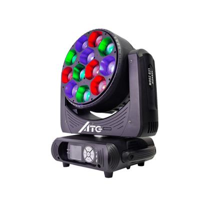 3- 90w Mobile Head Titanic 9090 Lights for Club Bar Dj Show Stage Lighting LED RGBW