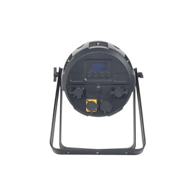 China 100lm/w Lamp Luminous Efficiency RGBWA DMX Par Light for Controlled Stage Lighting for sale